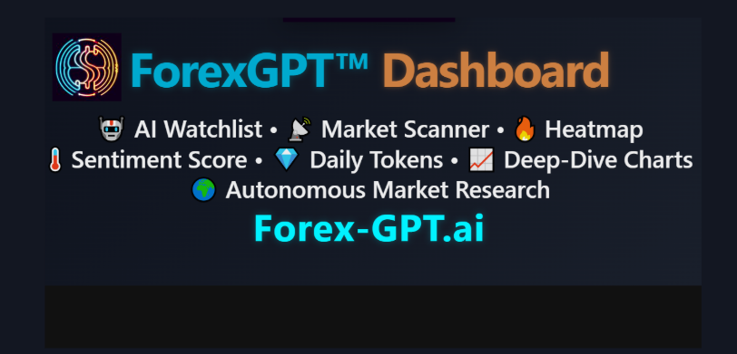 ForexGPT™ Dashboard | 🤖 AI Watchlist, 📡 Market Scanner, 🌡️ Sentiment Score, & more...